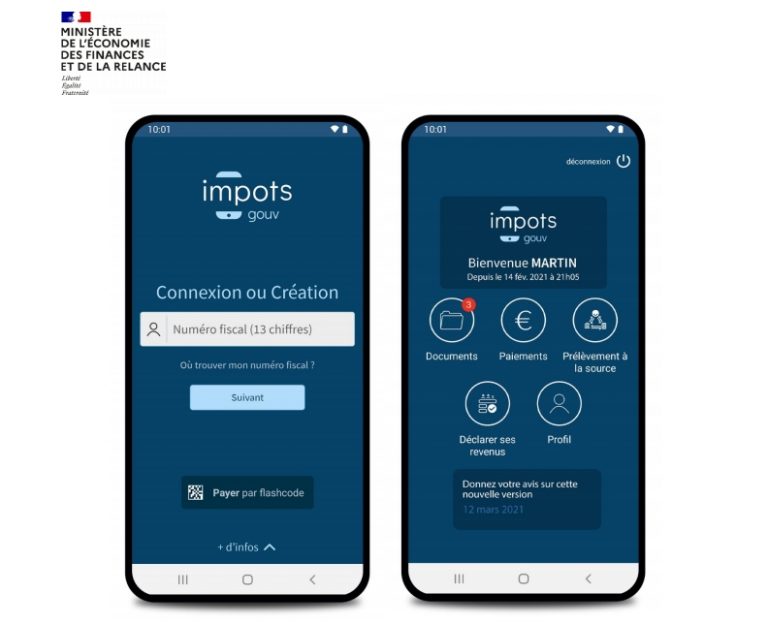 Impôts 2021, utilisez l’appli mobile Impots.gouv - Info Jeunes BFC (Bourgogne Franche Comté)
