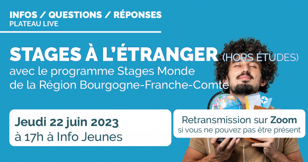 Partez en stage à l'étranger avec Stages Monde - Info Jeunes BFC ...