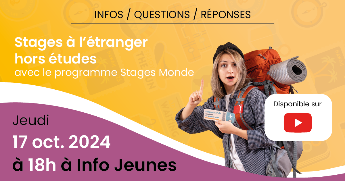 Partir à l’étranger hors études avec Stages Monde - Info Jeunes BFC ...